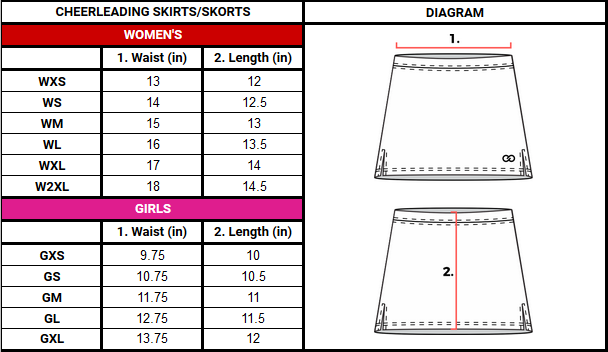 Wooter Apparel Sizing Charts | Wooter Apparel