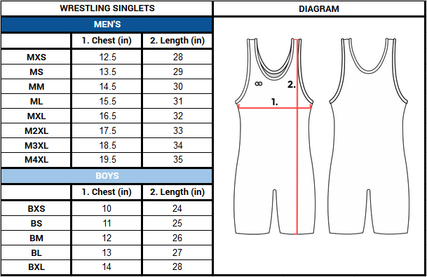 Wooter Apparel Sizing Charts | Wooter Apparel